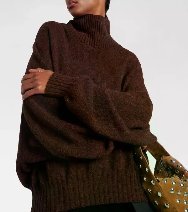Khaite Morris Cashmere-blend Sweater - Brown