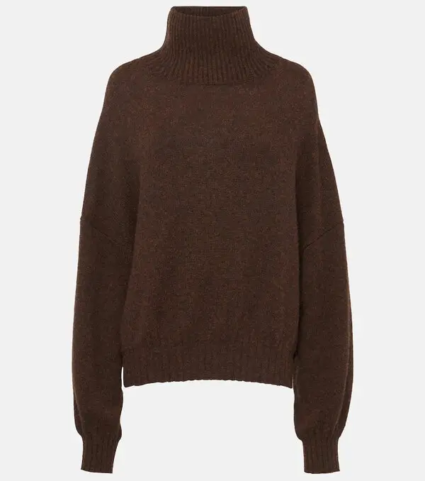 Khaite Morris Cashmere-blend Sweater - Brown