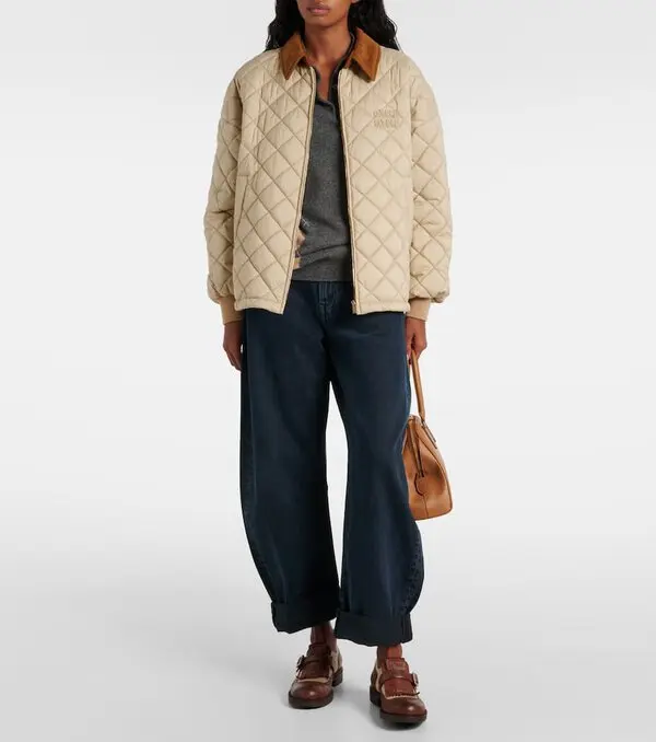 FRAME Bubble High-rise Barrel-leg Jeans - Blue