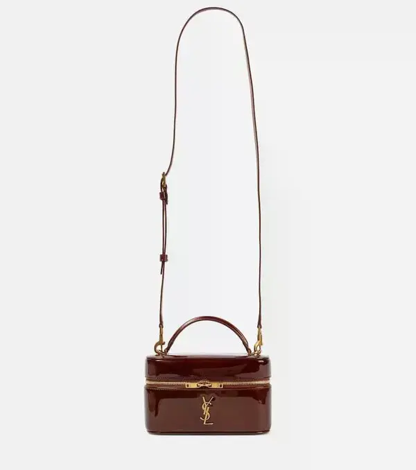 Saint Laurent Patent Leather Vanity Bag