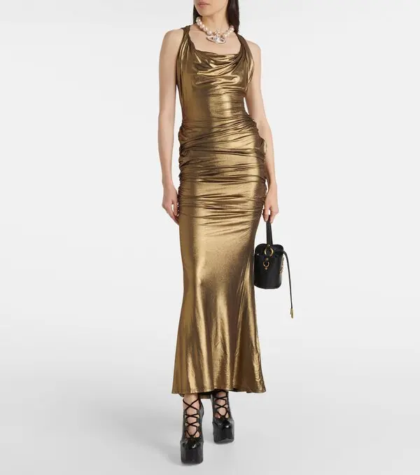 VIVIENNE WESTWOOD Liz Draped Jersey Gown