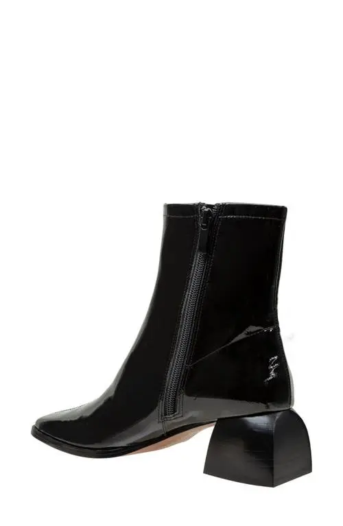 Linea Paolo Saylor Leather Boots - Black Patent