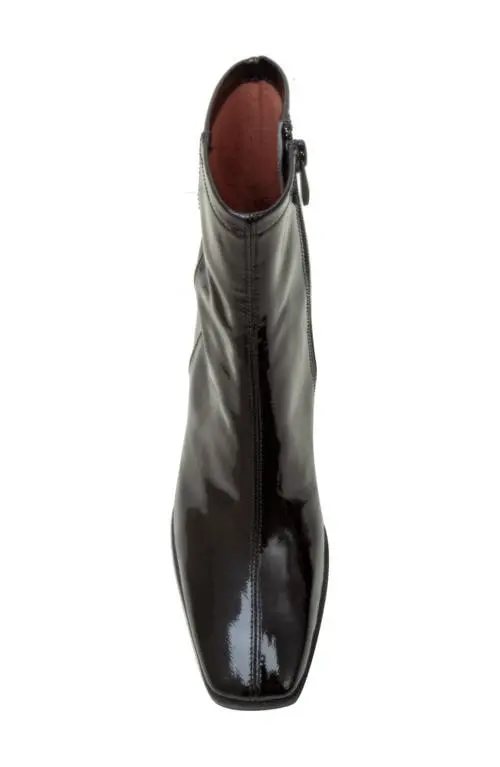 Linea Paolo Saylor Leather Boots - Black Patent