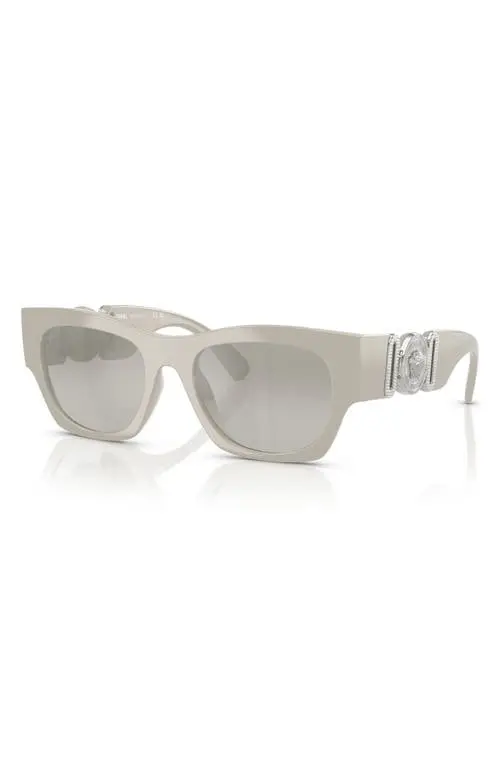 Versace 52mm Pillow Sunglasses - Grey