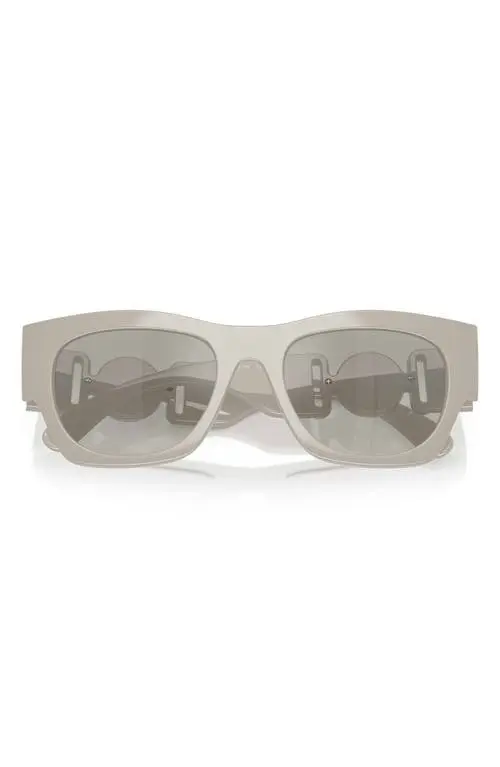 Versace 52mm Pillow Sunglasses - Grey