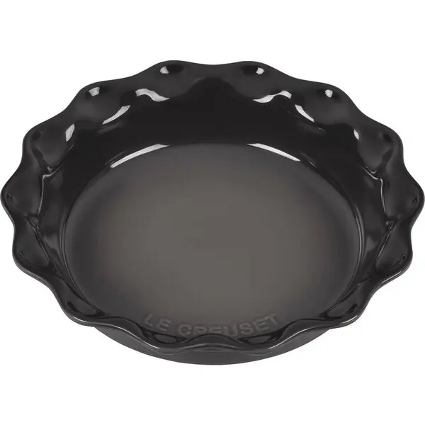LE CREUSET Heritage 9-inch Stoneware Pie Dish - Oyster