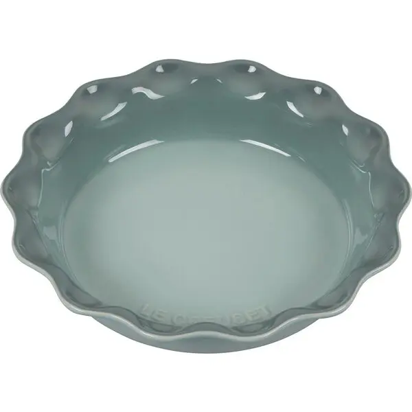 LE CREUSET Heritage 9-inch Stoneware Pie Dish - Sea Salt