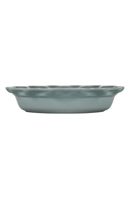 LE CREUSET Heritage 9-inch Stoneware Pie Dish - Sea Salt