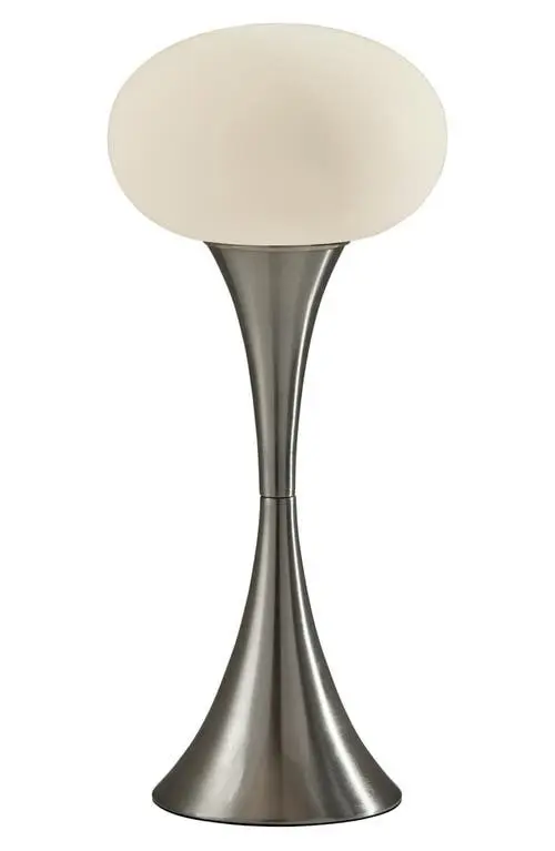 ADESSO Otis Table Lamp - Brushed Steel