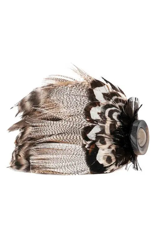 JULISKA Set Of 4 Feather Napkin Rings