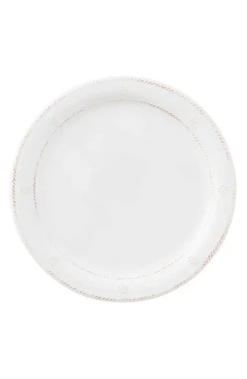 JULISKA Berry & Thread Set Of 4 Melamine Dinner Plates - Whitewash