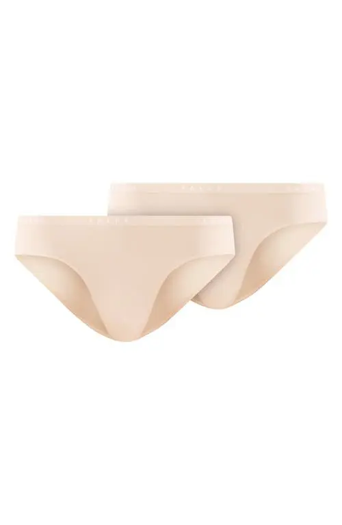 Falke Daily Comfort 2-pack Stretch Cotton Bikini Briefs - Oatmeal