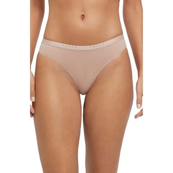 Falke Daily Climate Cotton Blend Bikini Briefs - Camel
