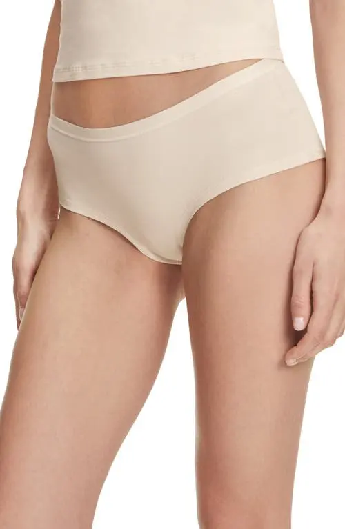 Falke Daily Climate Cotton Blend Hipster Briefs - Oatmeal