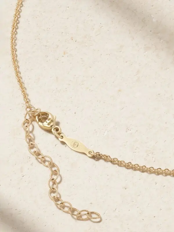 Jacquie Aiche Alien 14-karat Multi-stone Necklace