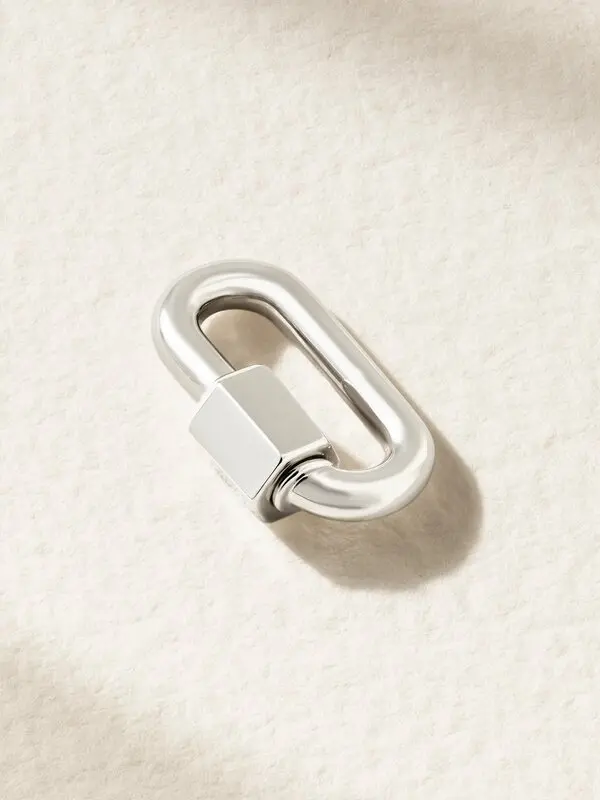MARLA AARON Chubby Babylock 14-karat White Pendant - Gold