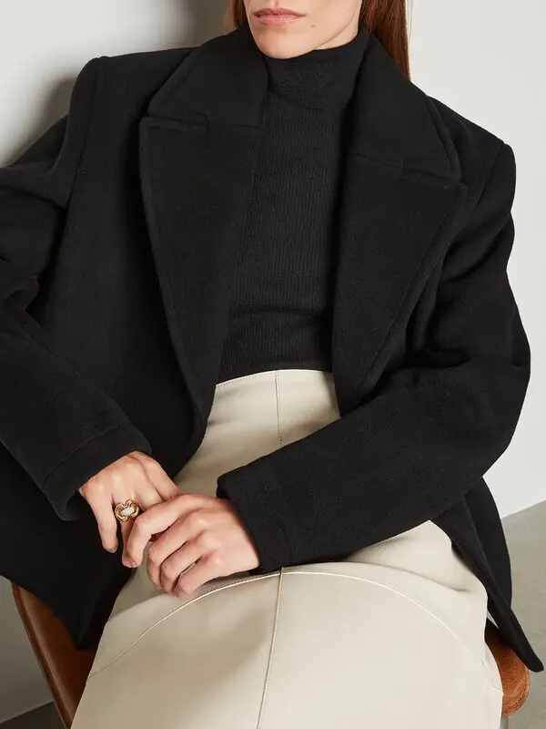 TOTEME Cropped Peacoat
