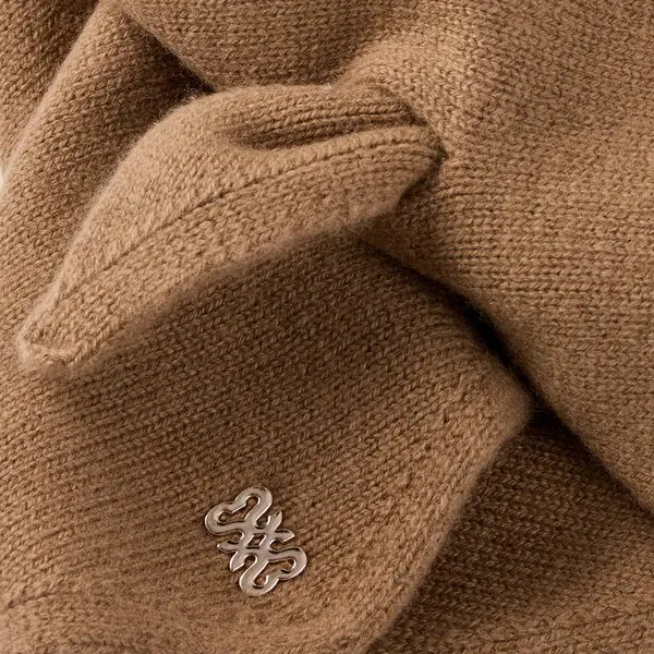 Sandro Wool And Cashmere Scarf - Light Brown