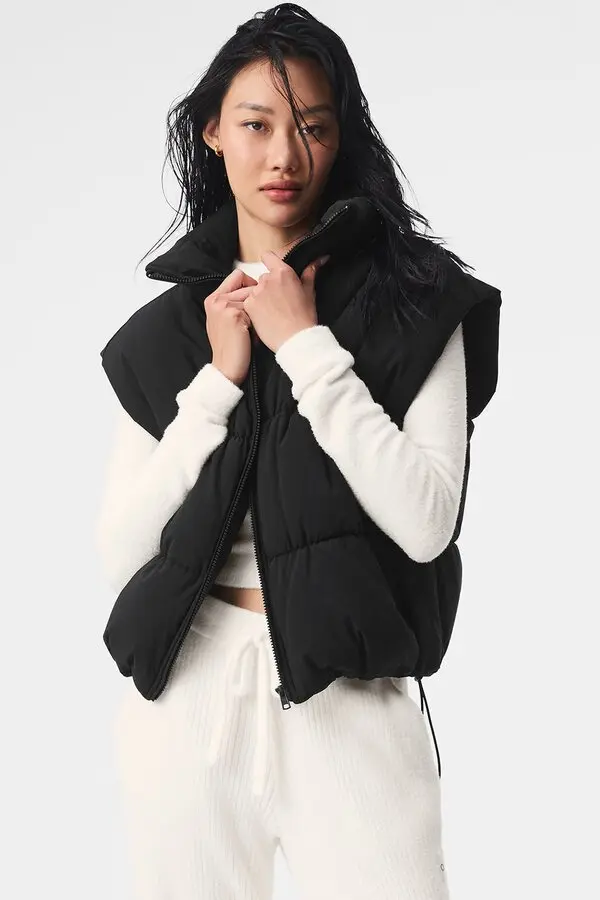 Alo Yoga Incline Puffer Vest - Black
