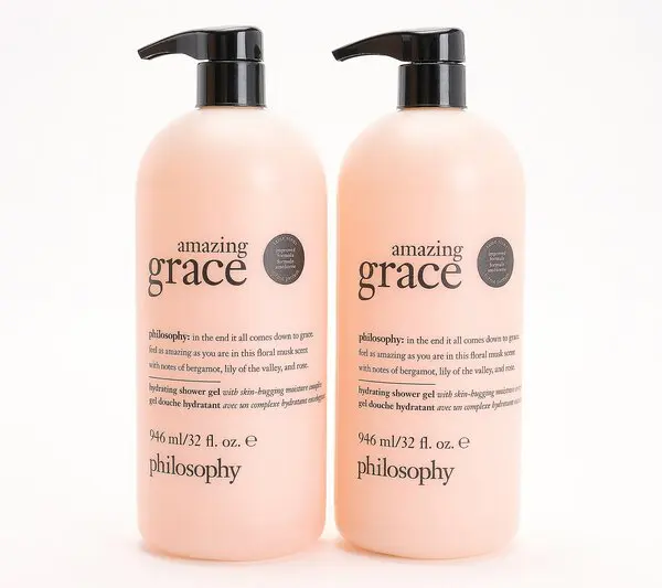 PHILOSOPHY Supersize Grace & Love Shower Gel 32oz Duo - One-color