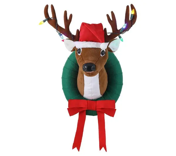 MR. CHRISTMAS 17 In. Animated Singing Reindeer - One-color