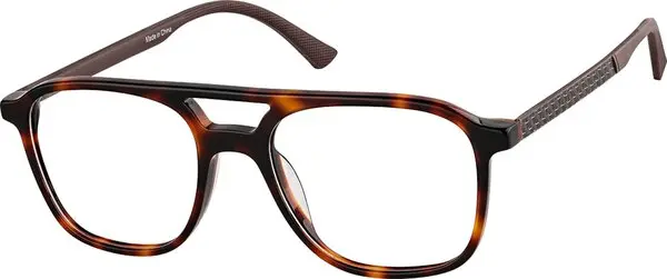 Zenni Aviator Eyeglasses With Carbon Fiber Frame - Tortoiseshell
