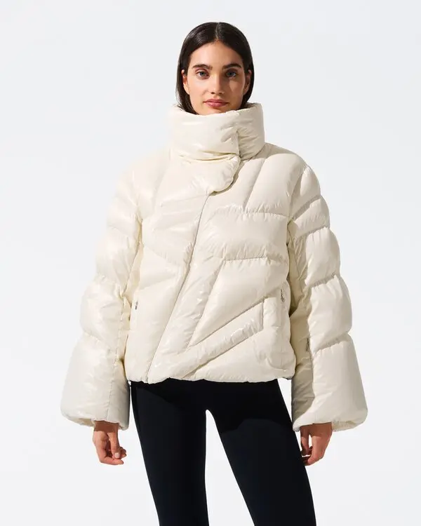 Perfect Moment Ariel Down Bomber Jacket - White