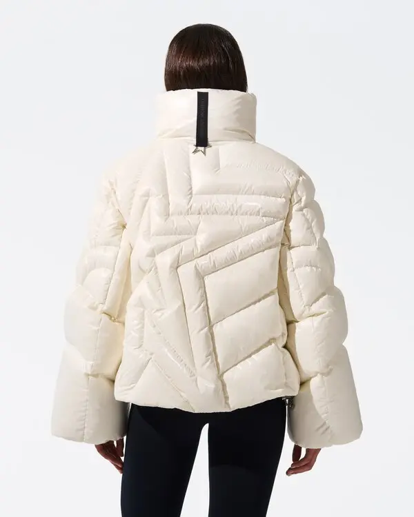 Perfect Moment Ariel Down Bomber Jacket - White