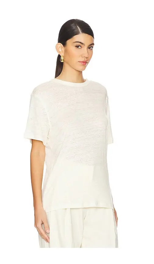 Sold Out NYC The Linen Perfect Tee - Cream