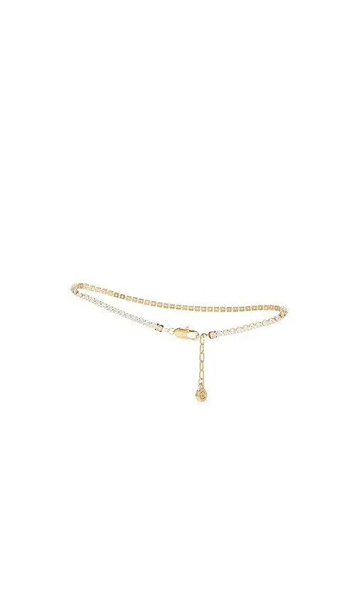 Ettika Crystal Band Anklet