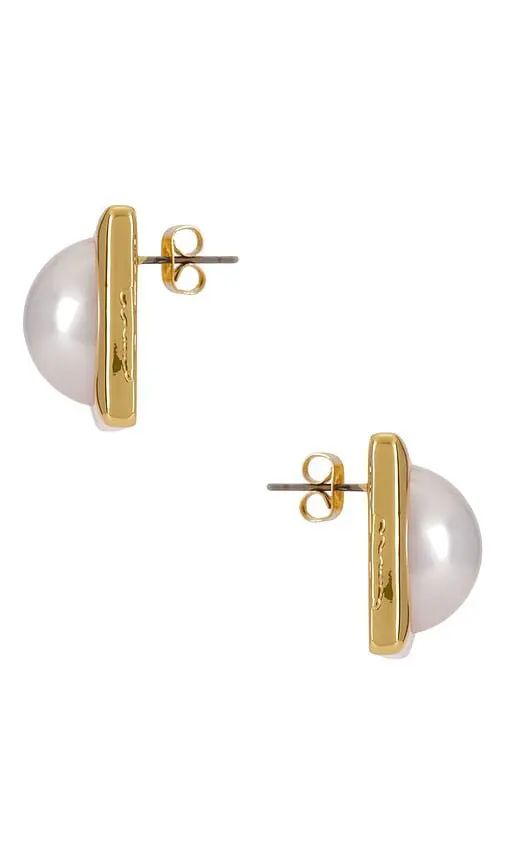 Ettika Square Stud Earrings