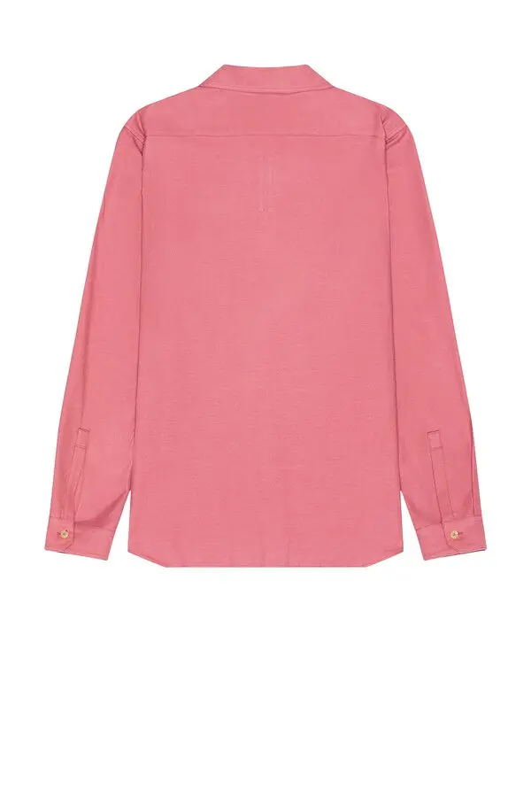 Rick Owens Work Shirt In Pink