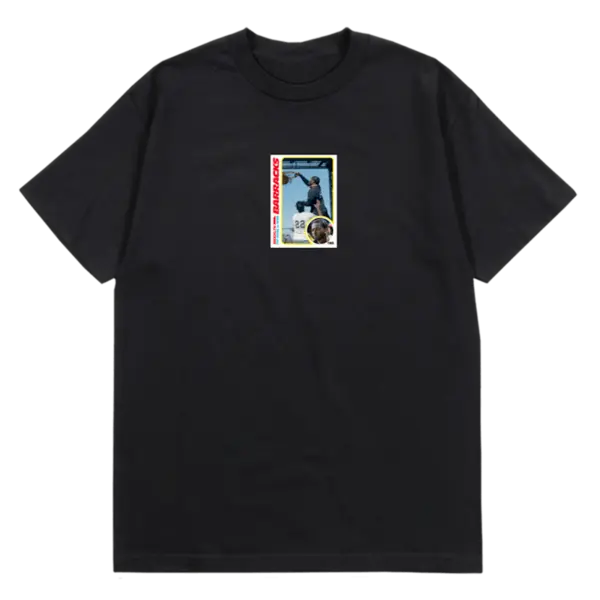 POP SMOKE Trading Card T-shirt - Black