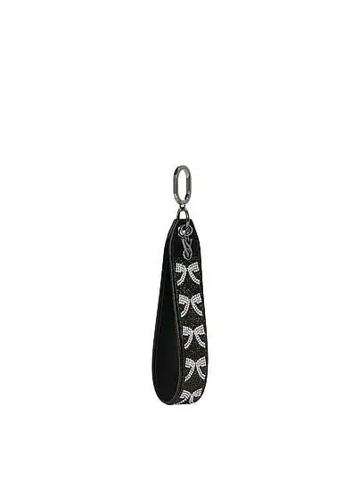 Victoria's Secret Wristlet Strap Keychain - Black