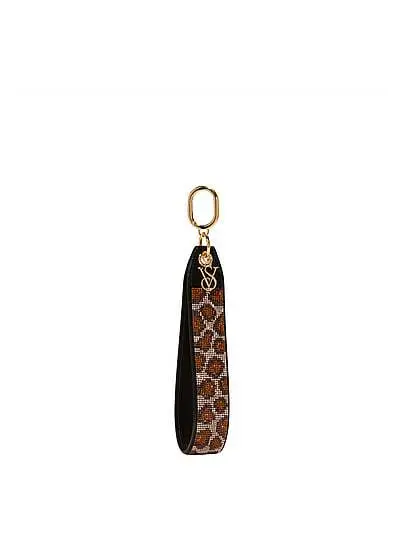 Victoria's Secret Wristlet Strap Keychain - Black