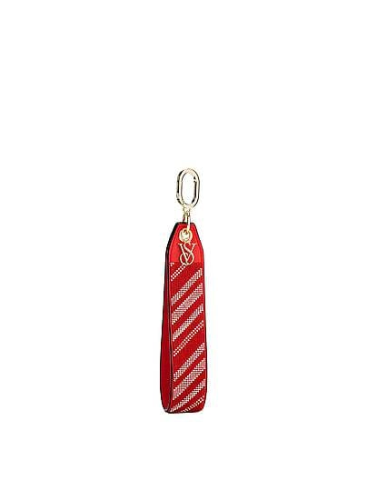Victoria's Secret Wristlet Strap Keychain - Red