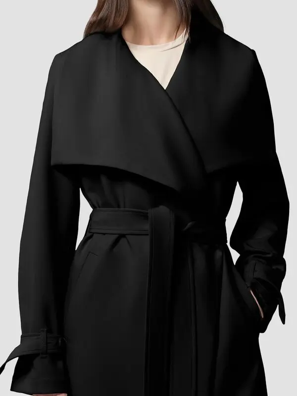 Soia & Kyo Olivia Belted Trench Coat