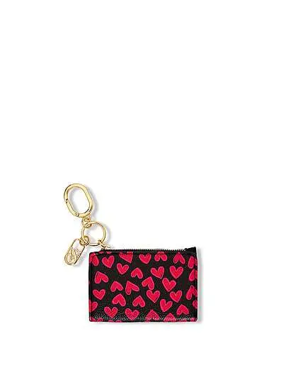 Victoria's Secret Foldover Card Case Keychain - Print