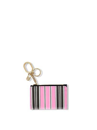 Victoria's Secret Foldover Card Case Keychain - Print