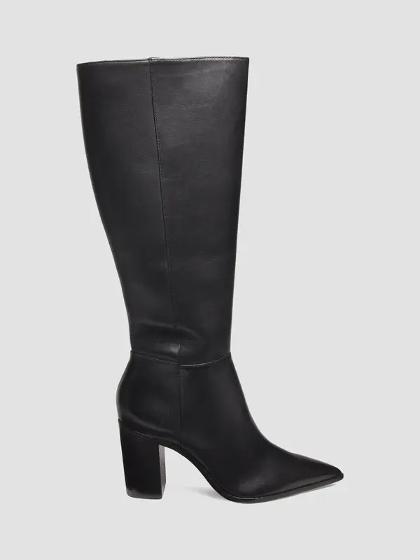 Schutz Mikki Up 90mm Leather Block-heel Boots