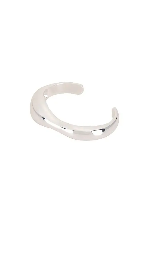 Ettika Liquid Cuff - Metallic Silver