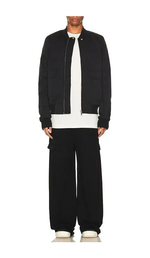 Rick Owens Creatch Cargo Drawstring Pants In . Also - Black