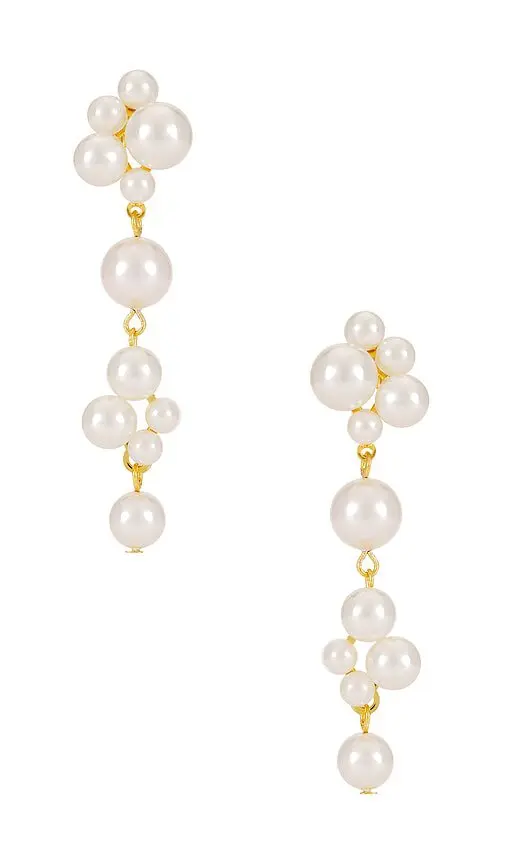 JENNIFER BEHR Pernilla Dangle Earrings - Ivory