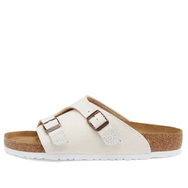 BIRKENSTOCK X Jesse Leyva Zürich Sandals - Eggshell Suede/canvas