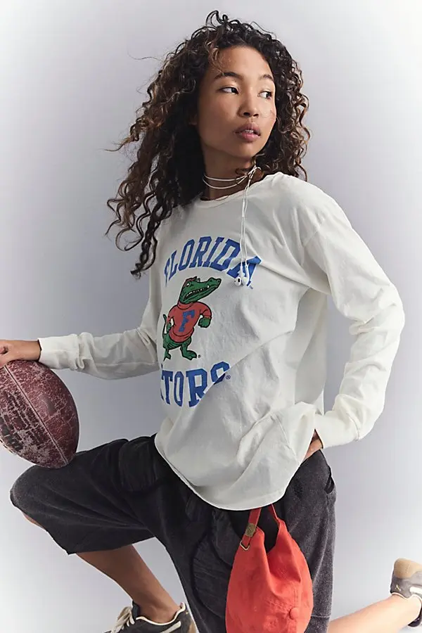 The Original Retro Brand Collegiate Long-sleeve Tee - Florida Gators