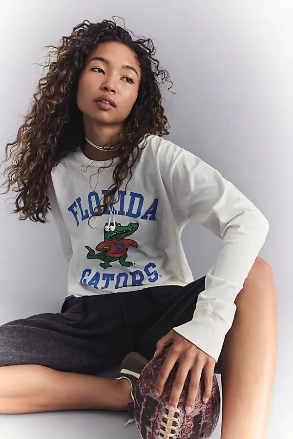 The Original Retro Brand Collegiate Long-sleeve Tee - Florida Gators