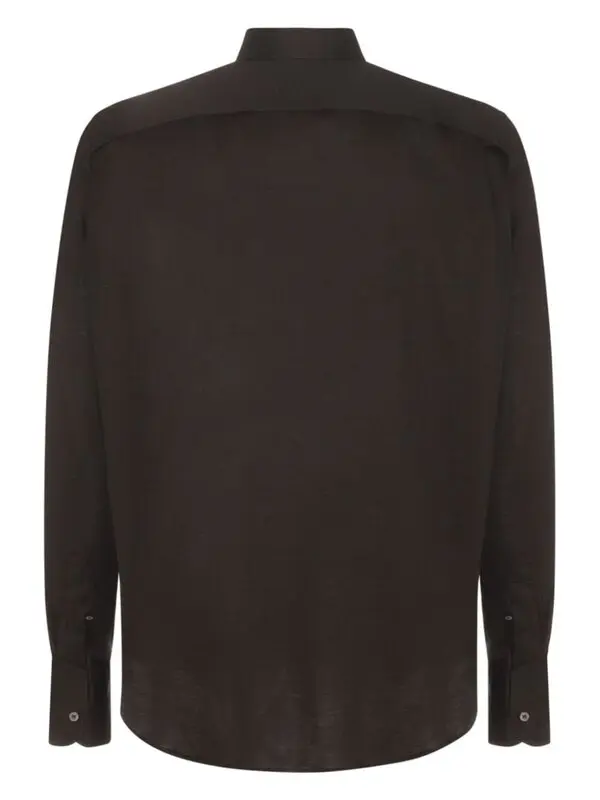 Canali Long-sleeve Cotton Shirt