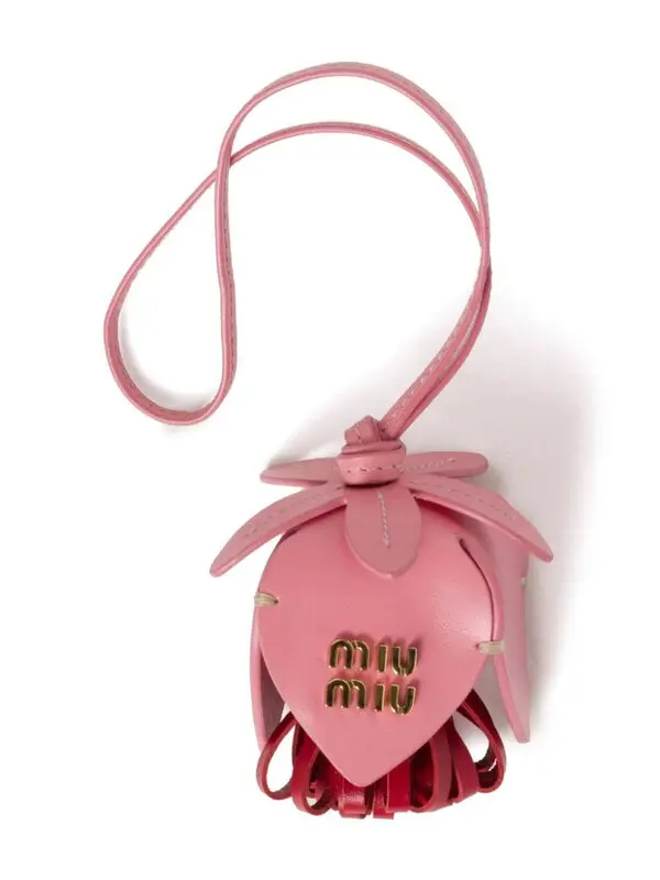 Miu Miu Leather Trick - Pink | Editorialist