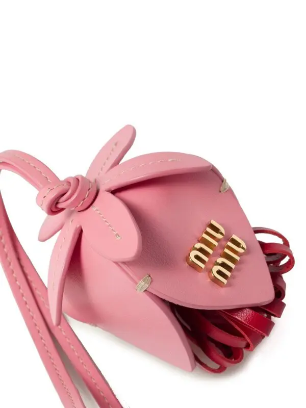 Miu Miu Leather Trick - Pink | Editorialist