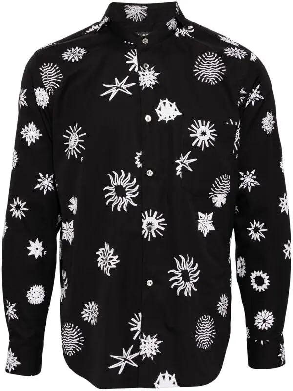 Comme Des Garçons Graphic-print Shirt